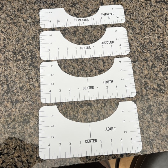 Office | Tshirt Ruler Guide Alignment Tool Tshirt Center Design Heat ...